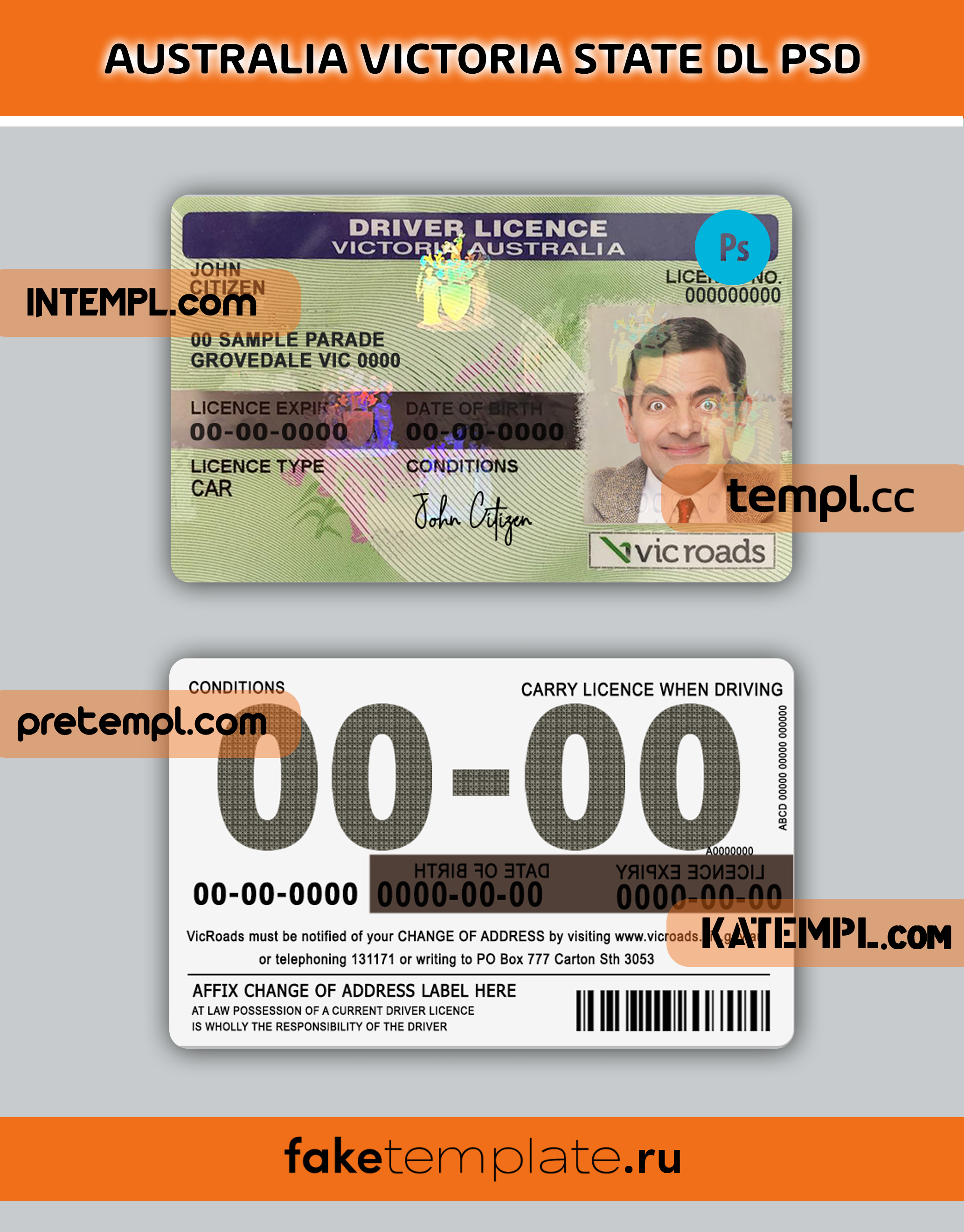 driving license photoshop file, driver license psd, driving license ...